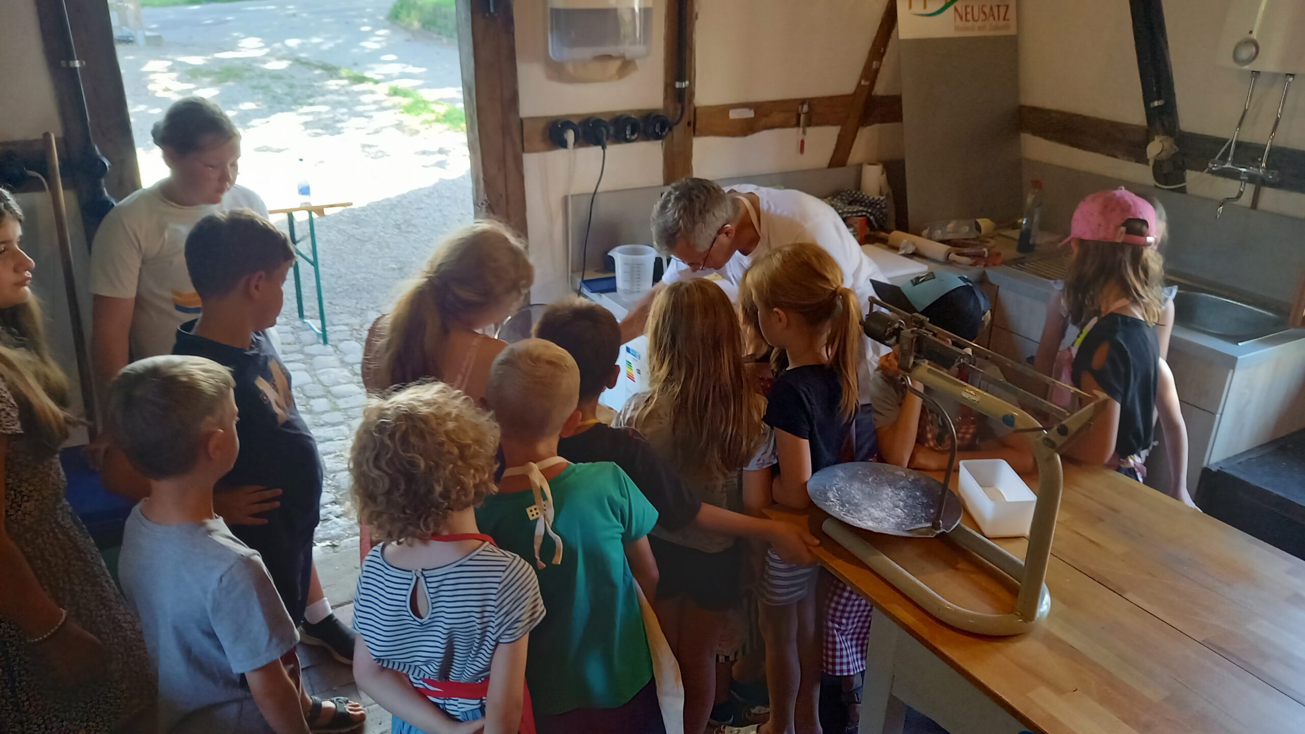 Sommerferienprogramm der Stadt Bühl zu Gast beim Heimatverein Neusatz ...